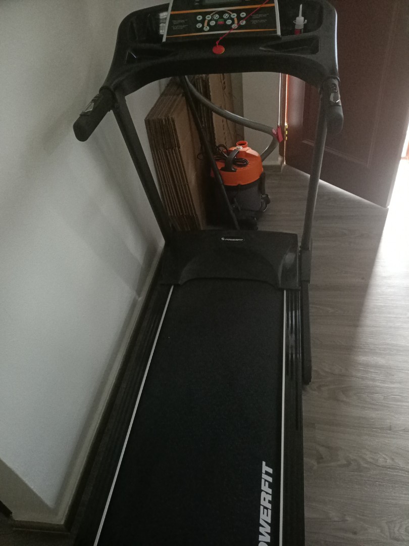 Treadmill Powerfit MB9, Sports Equipment, Exercise & Fitness, Cardio ...