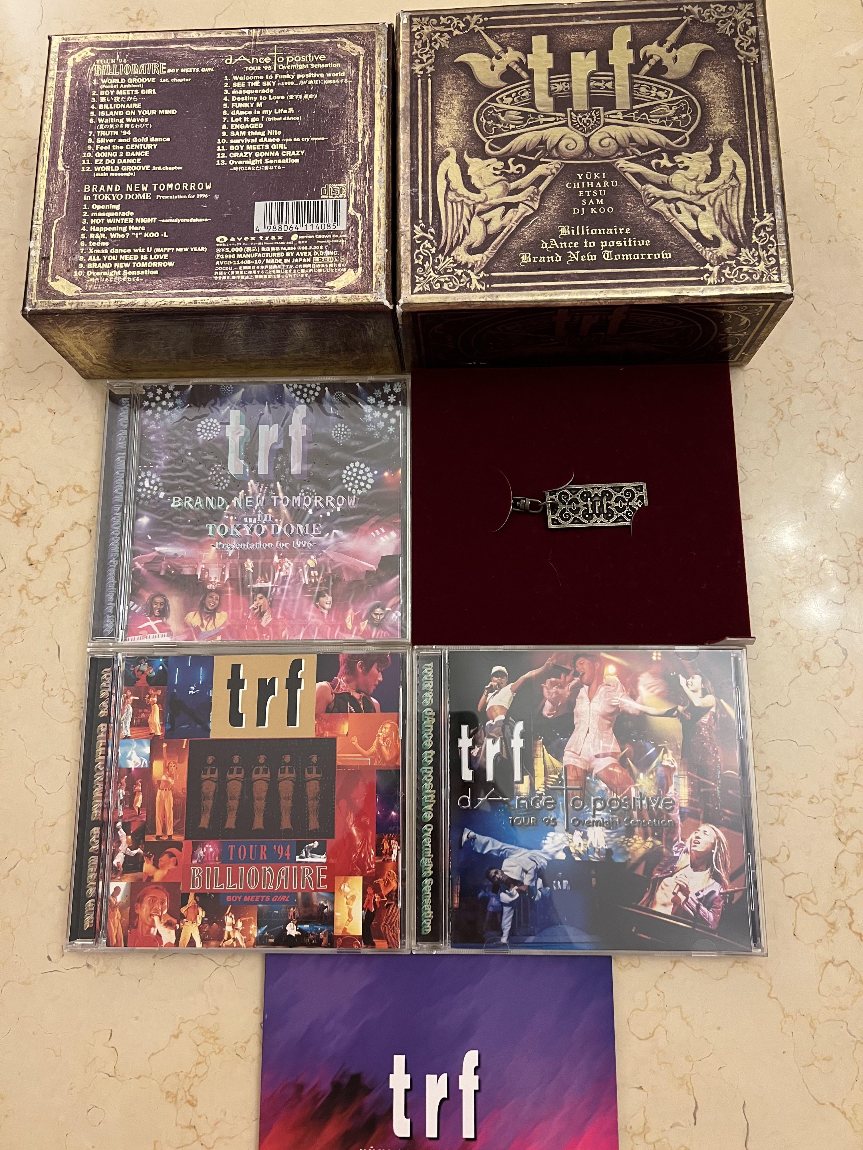 TRF brand new tomorrow in Tokyo Dome cd, 興趣及遊戲, 音樂、樂器 & 配件, 音樂與媒體 - CD ...