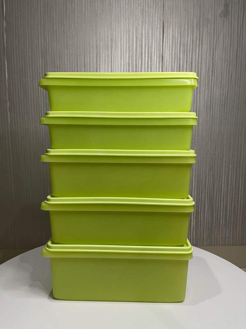 Tupperware Hijau Serbaguna 1 Set, Perabotan Rumah di Carousell