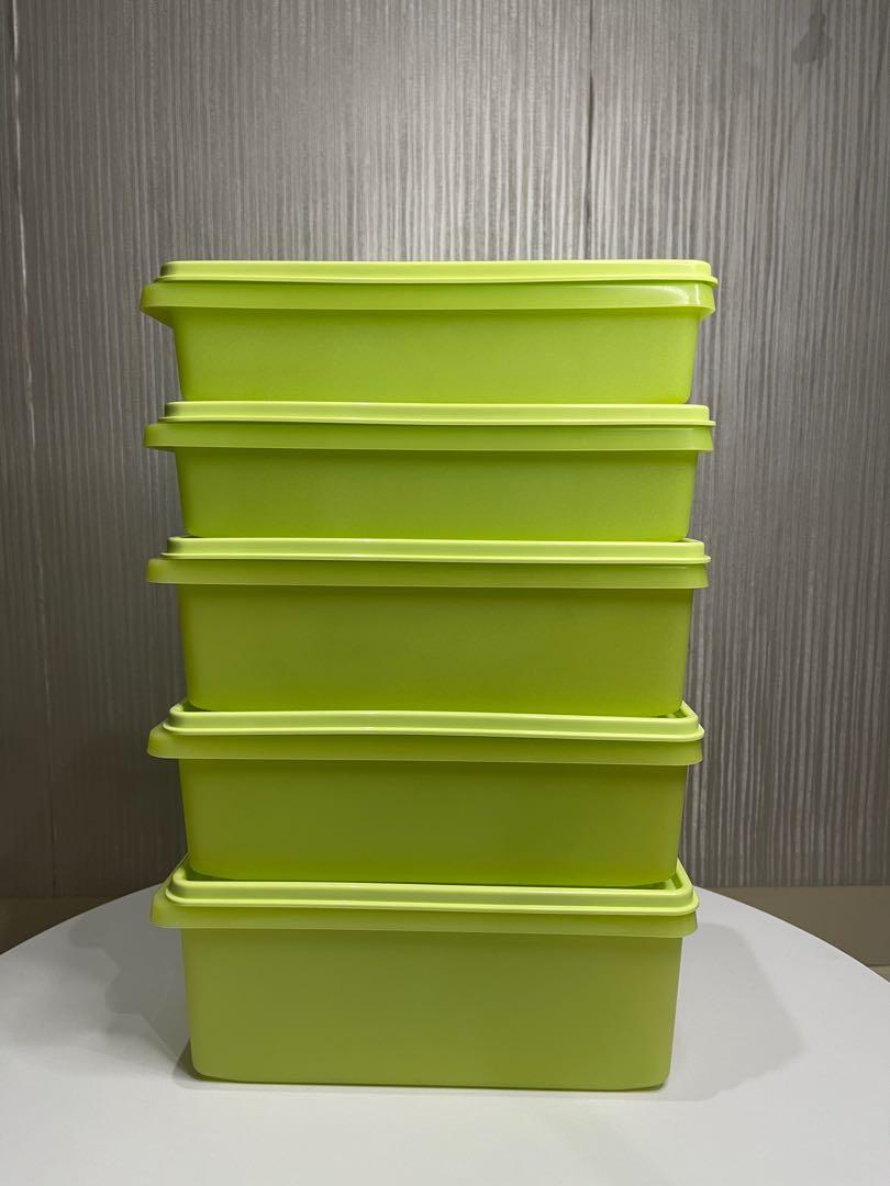 Tupperware Hijau Serbaguna 1 Set, Perabotan Rumah di Carousell