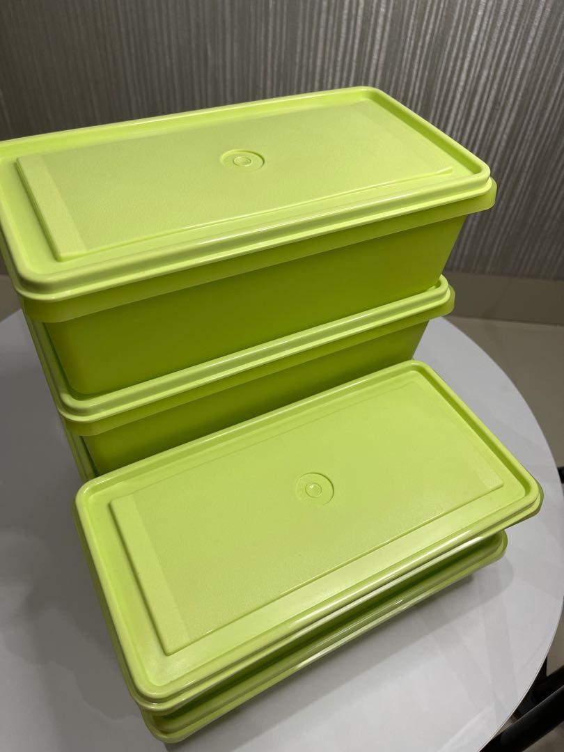 Tupperware Hijau Serbaguna 1 Set, Perabotan Rumah di Carousell
