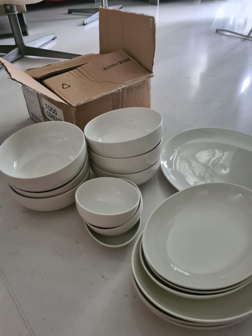 Various Muji Plates x23 items, Furniture & Home Living, Kitchenware ...