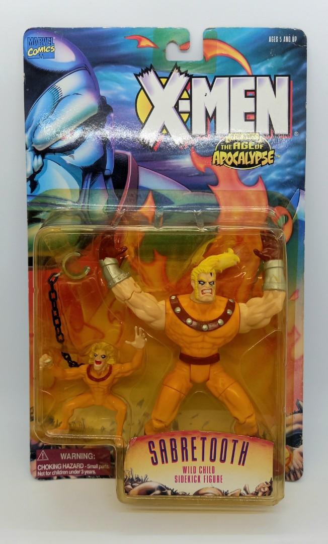 Vintage 1995 SABRETOOTH WITH WILD CHILD (X-Men - The Age Of Apocalypse ...