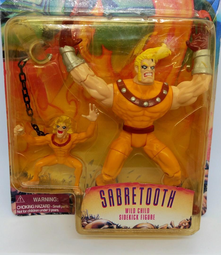 Vintage 1995 SABRETOOTH WITH WILD CHILD (X-Men - The Age Of Apocalypse ...