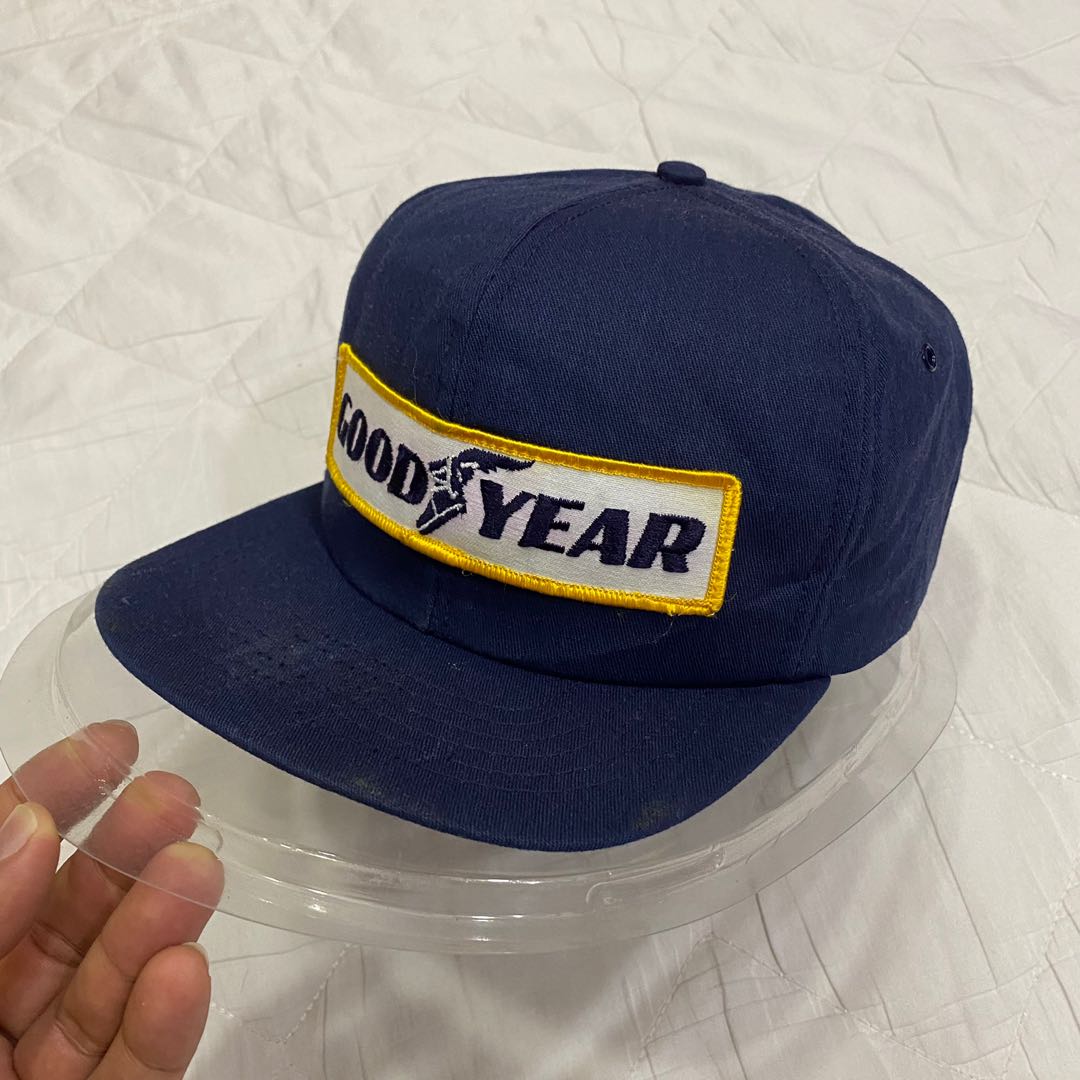 Vintage Goodyear cap full span USA, Men's Fashion, Watches ...