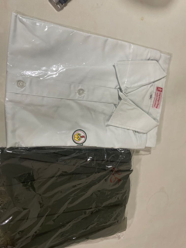 Woodlands ring sec sch girl uniform, Women's Fashion, Tops, Blouses on ...