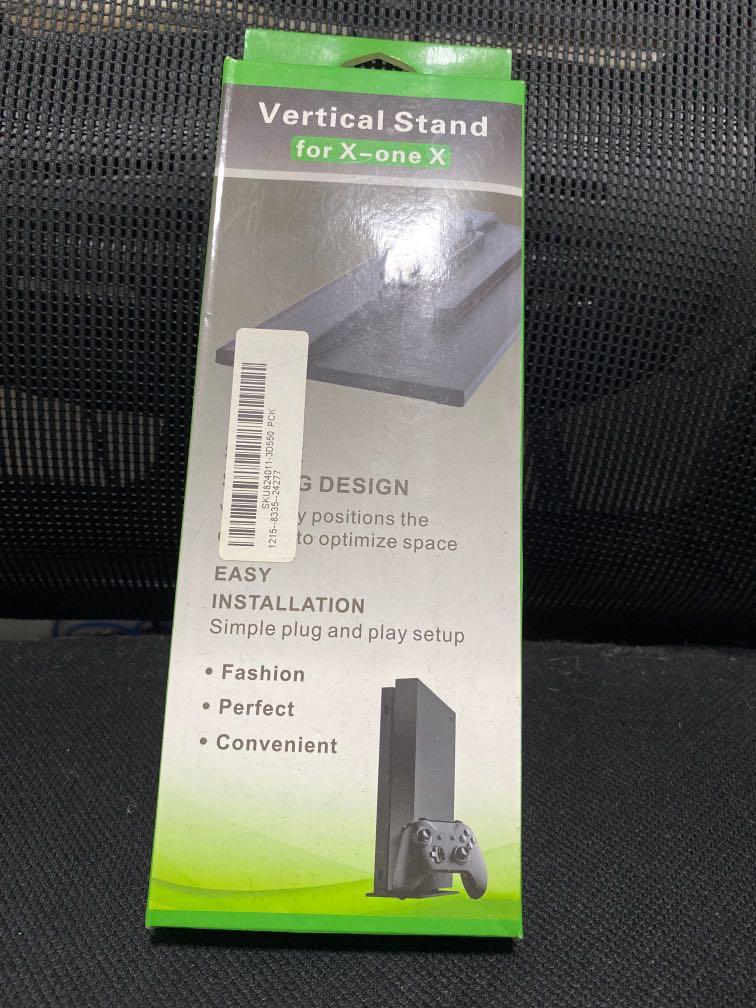 Xbox One X charging and base stand + vertical stand, Video Gaming ...