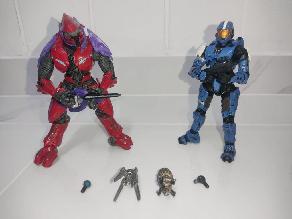 2009 MCFARLANE - HALO 3 SERIES 4, TEAM SLAYER GUARDIAN 2-PACK, Hobbies ...
