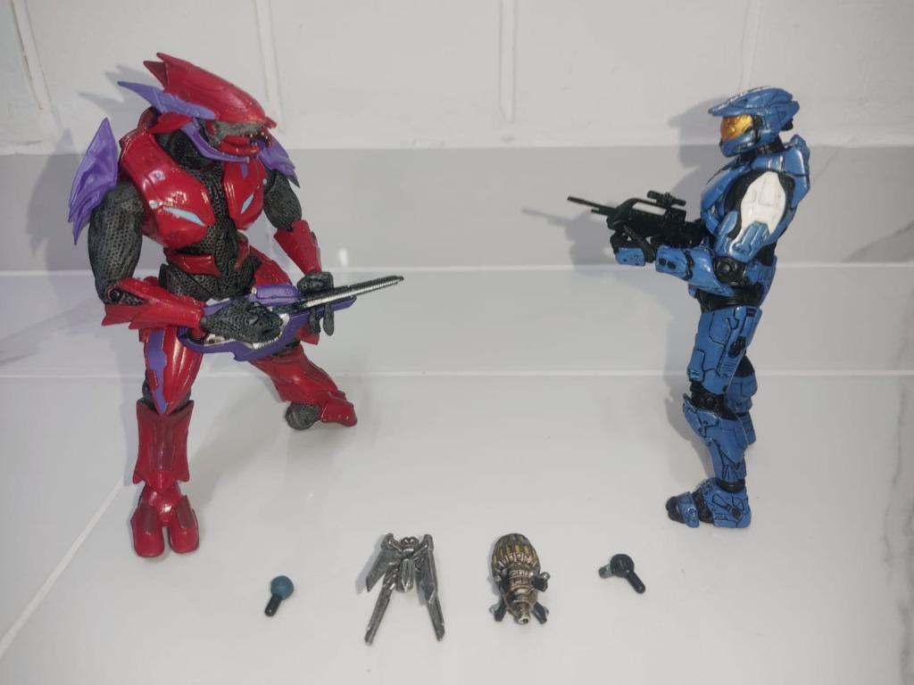 2009 MCFARLANE - HALO 3 SERIES 4, TEAM SLAYER GUARDIAN 2-PACK, Hobbies ...