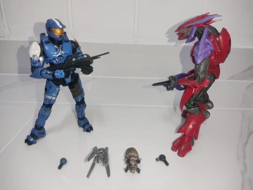 2009 MCFARLANE - HALO 3 SERIES 4, TEAM SLAYER GUARDIAN 2-PACK, Hobbies ...