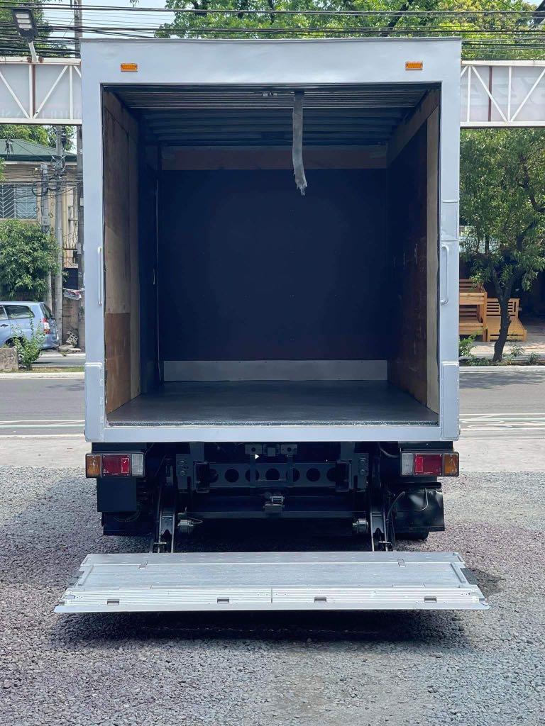 2021 ISUZU ELF ALUMINUM CLOSED VAN 14.5FT NPR WITH POWER LIFTER MOLYE 6 ...