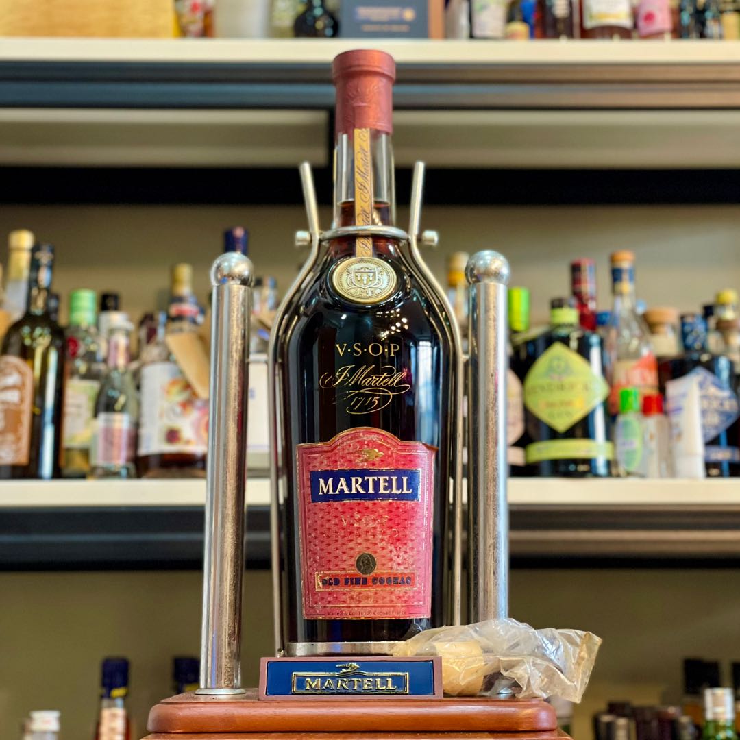 3L Martell VSOP Cognac with swing cannon 3000ml, Food & Drinks ...