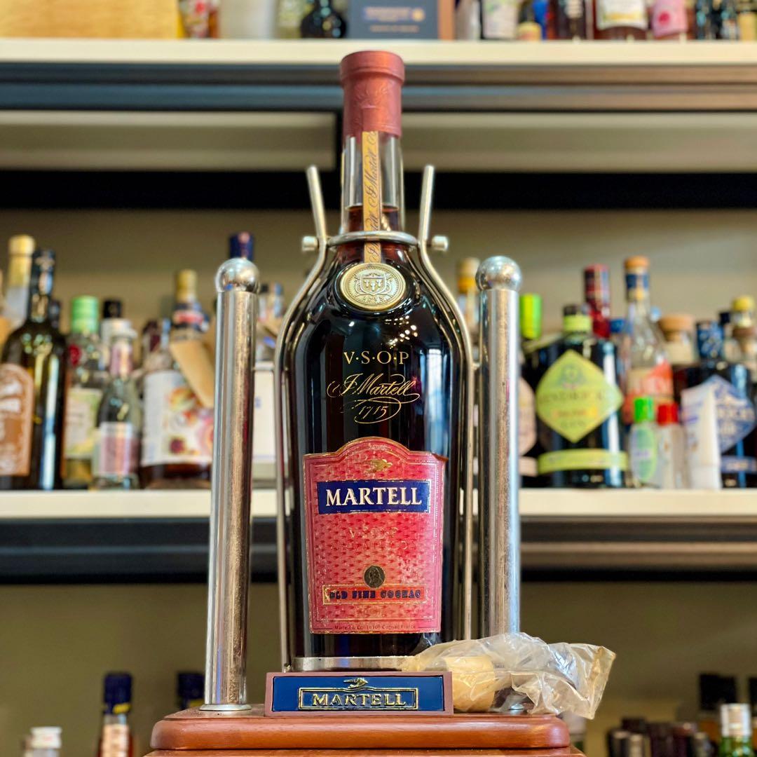 3L Martell VSOP Cognac with swing cannon 3000ml, Food & Drinks, Beverages on Carousell