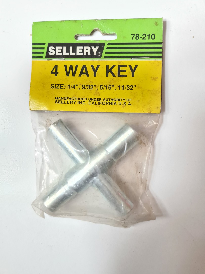 4 Way Key, Furniture & Home Living, Home Improvement & Organisation ...