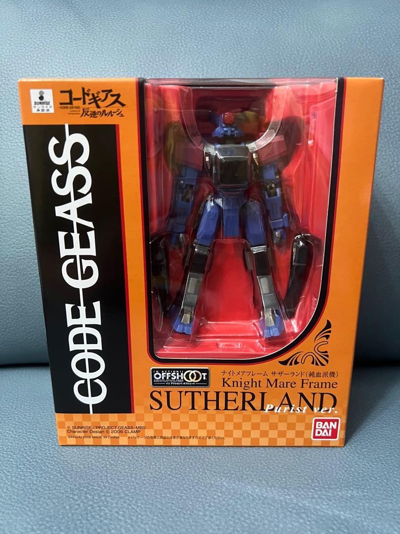 全新 只開啡盒 Bandai 日版限定 叛逆魯魯修 Code Geass Knight Mare Frame Sutherland, 興趣及 ...