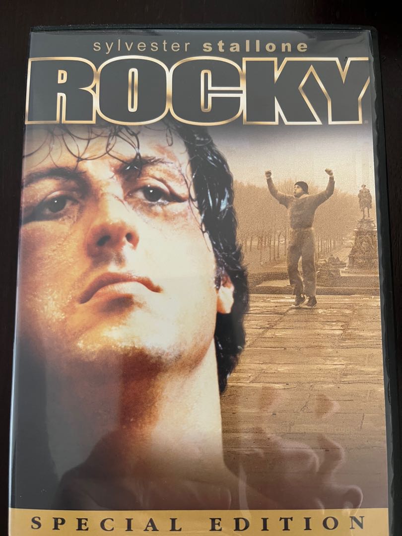 洛奇 Rocky (第一集) DVD, 興趣及遊戲, 音樂、樂器 & 配件, 音樂與媒體 - CD 及 DVD - Carousell