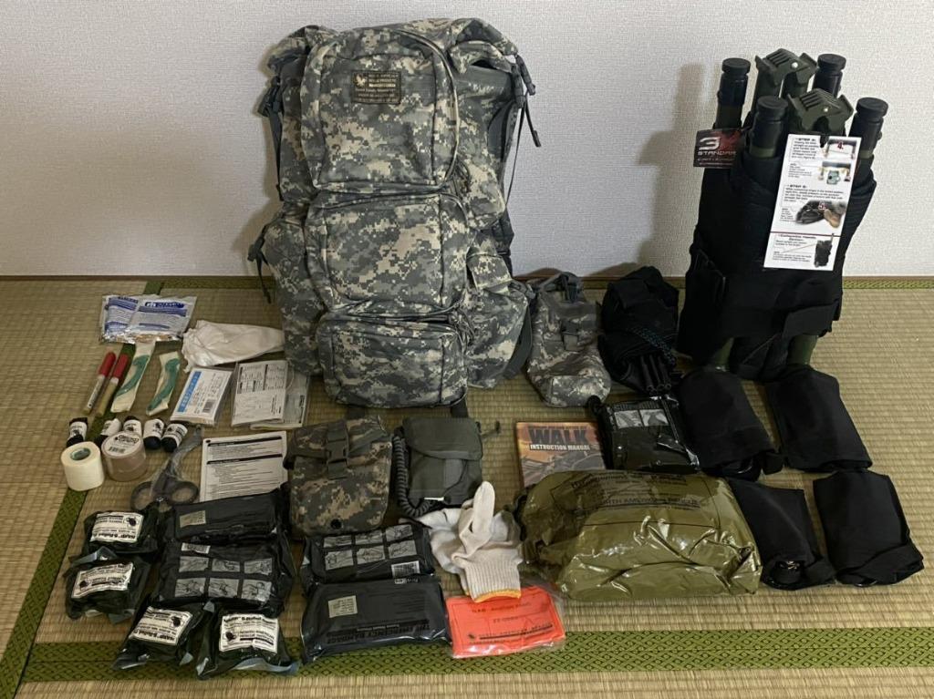 軍用 US Army NORTH AMERICAN RESCUE PRODUCTS Ritter kit 折疊擔架, 運動產品, 行山及露營 ...