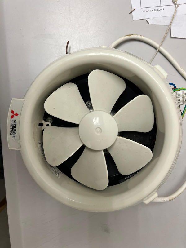 (可議)三菱 V-15SL6T 6"圓型 抽氣扇, 家庭電器, 其他家庭電器 - Carousell