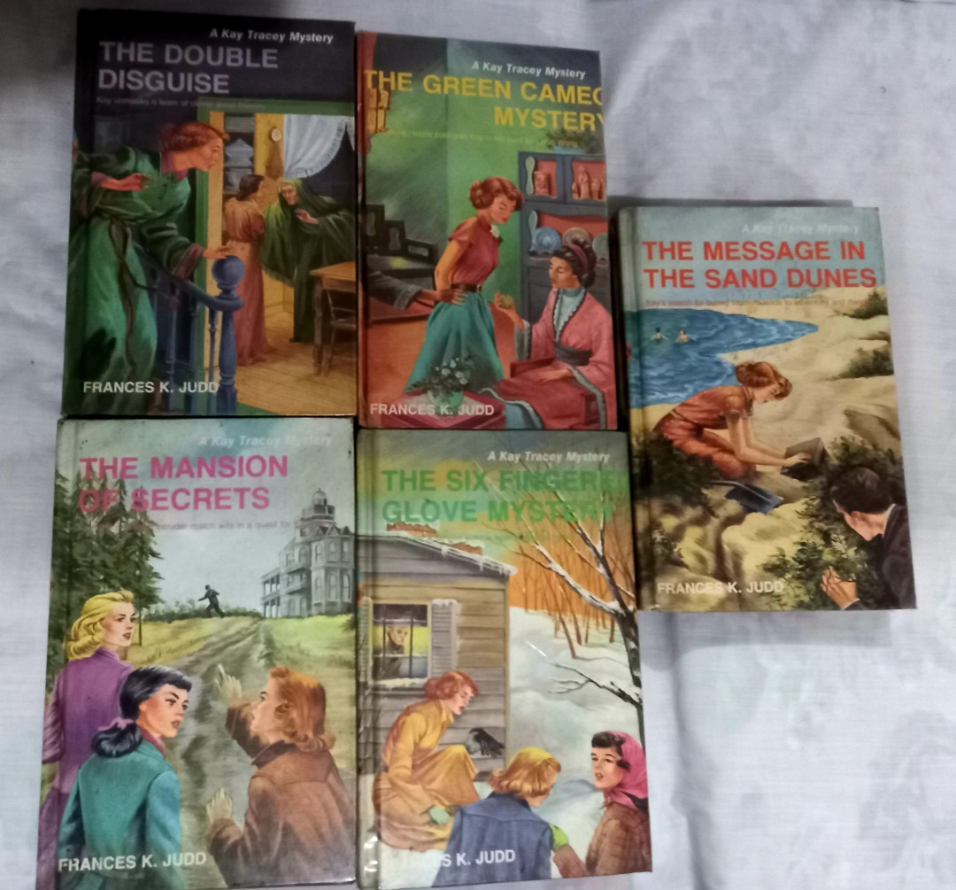 Set of 5 A Kay Tracey Mystery by Frances K. Judd Hardcover Book ...
