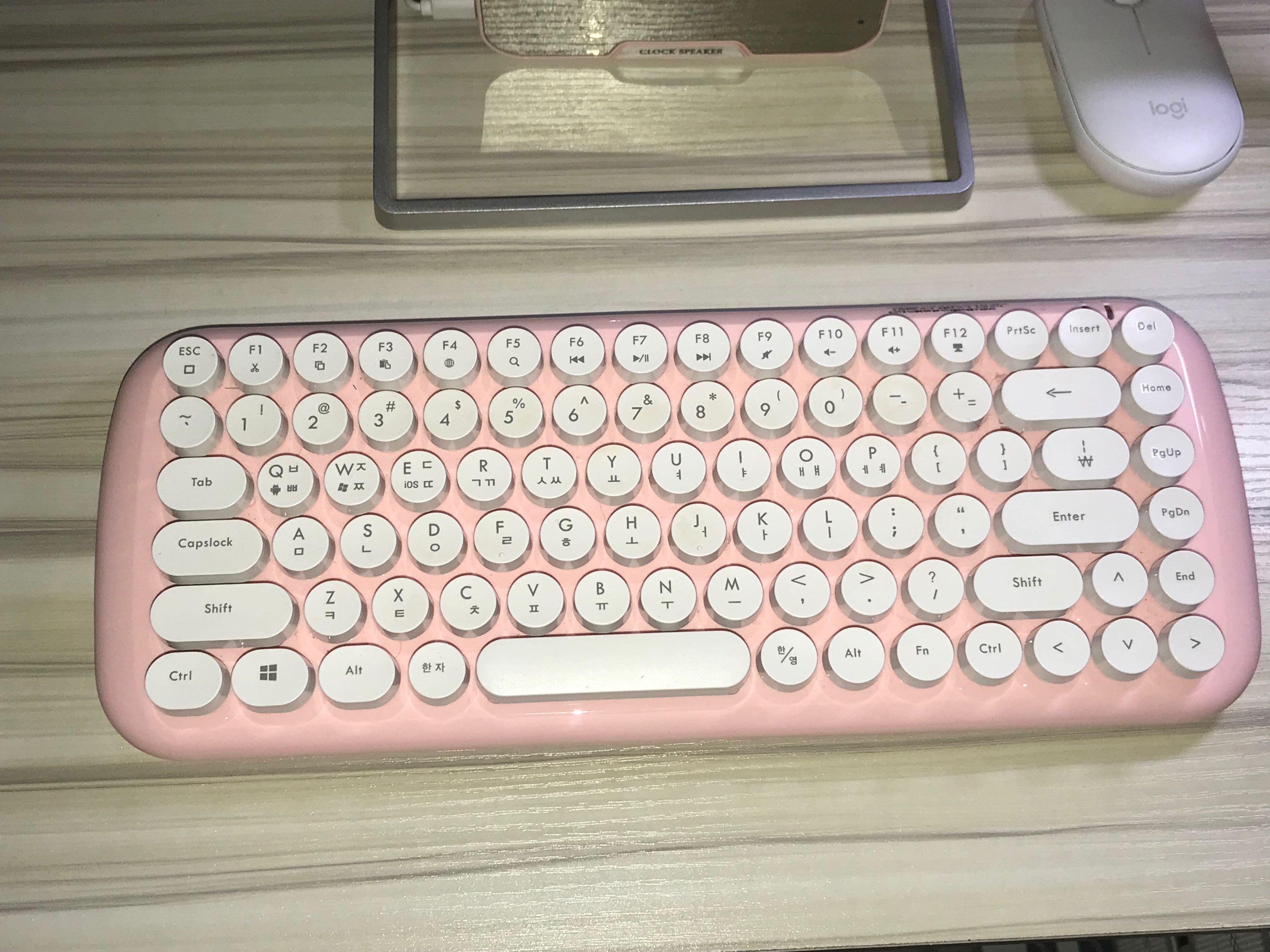 ACTTO Retro BTK-03 Mini Bluetooth Keyboard, Computers & Tech, Parts & Accessories, Computer ...