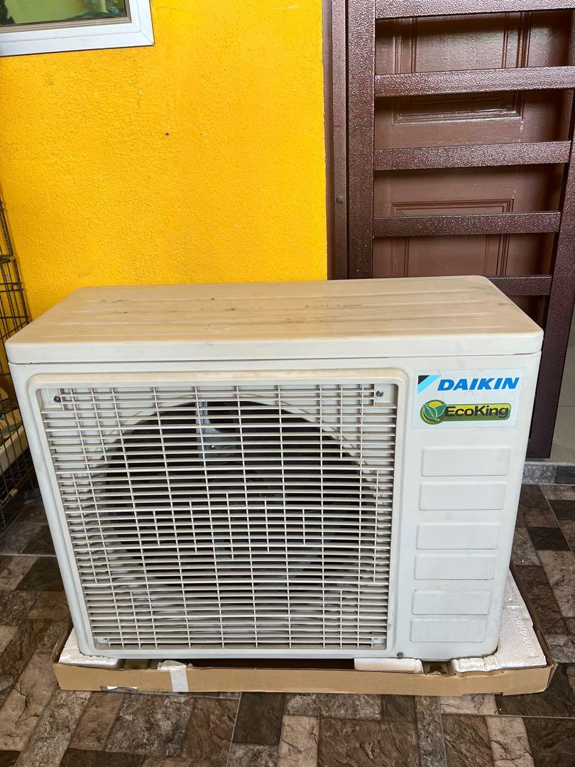 Aircond Daikin EcoKing 1.0hp, Services, Home Services, Aircon Services ...