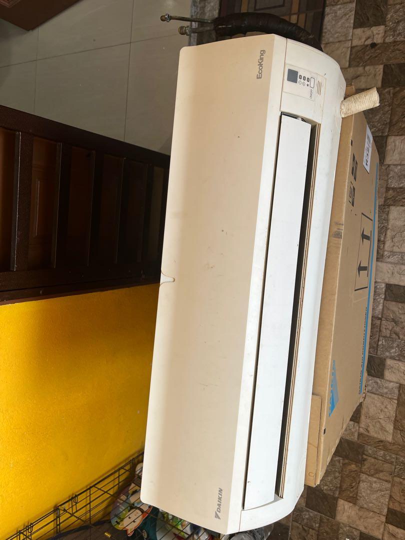 Aircond Daikin EcoKing 1.0hp, Services, Home Services, Aircon Services ...