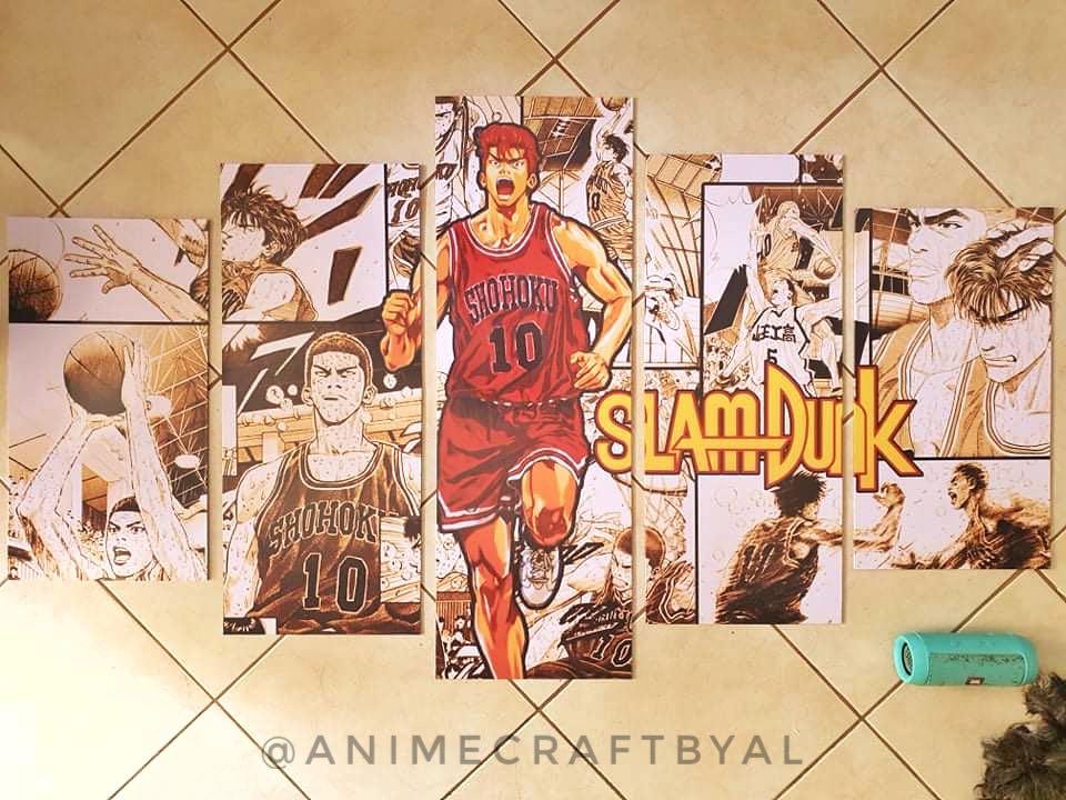 Anime Art Mural Tiles (Custom Made), Hobbies & Toys, Stationary & Craft ...