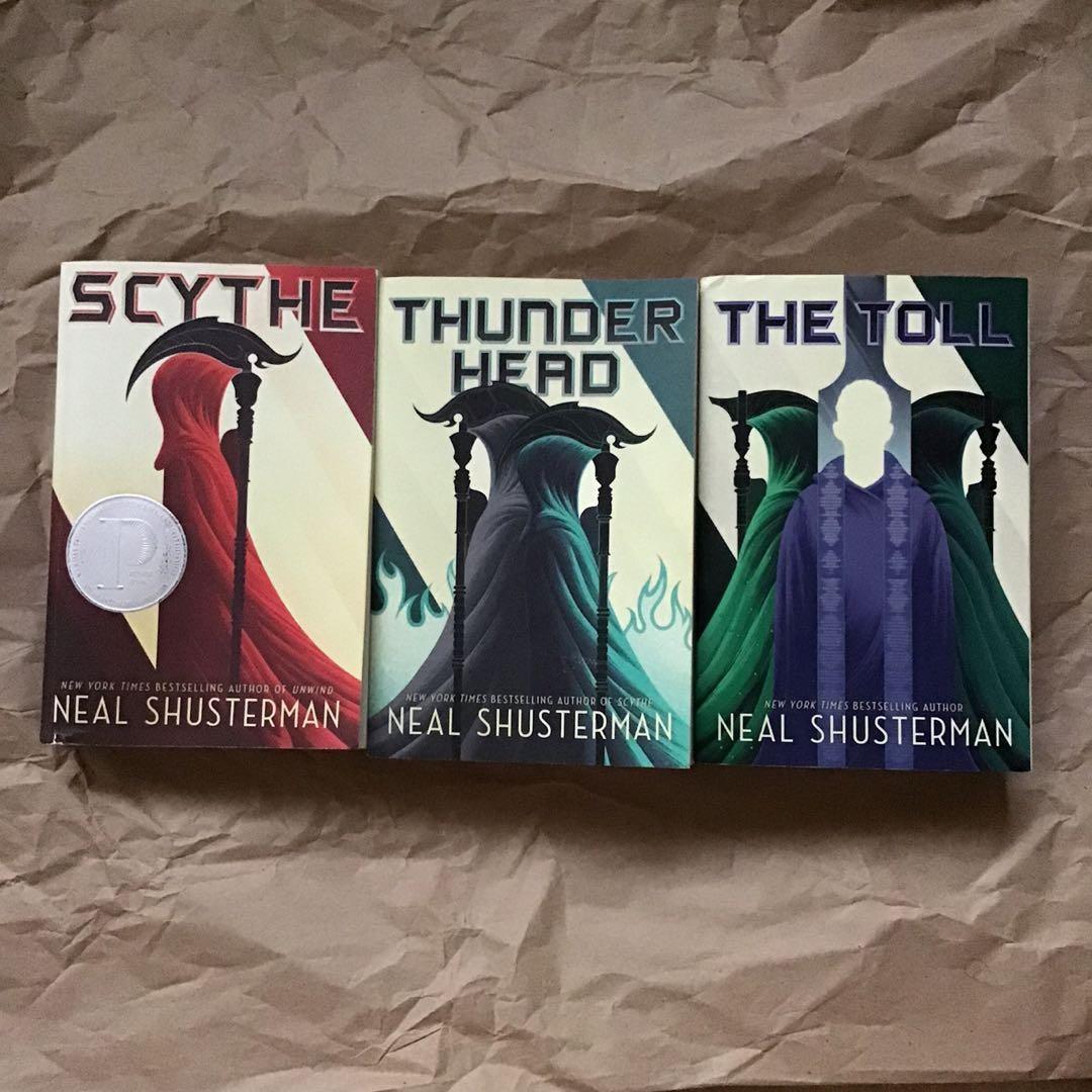 Arc of a Scythe Trilogy (Scythe, Thunderhead, The Toll) by Neal ...