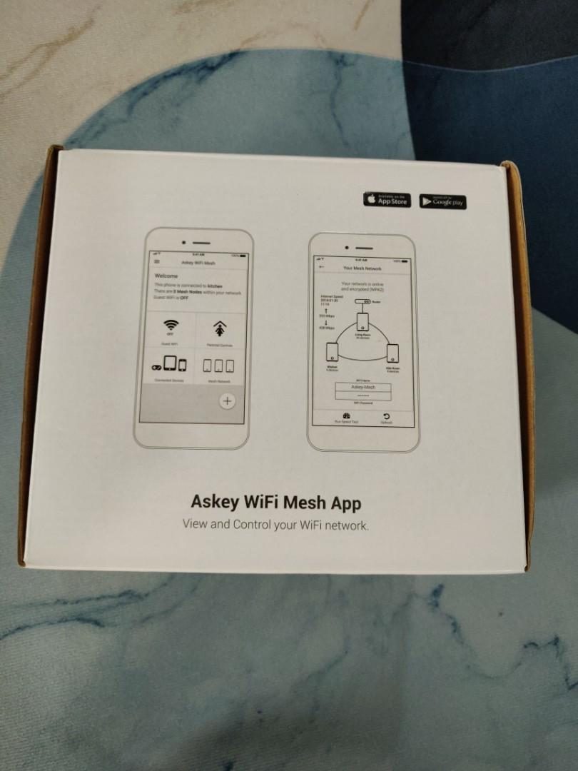 Askey WiFi Mesh Router, Mobile Phones & Gadgets, Other Gadgets on Carousell