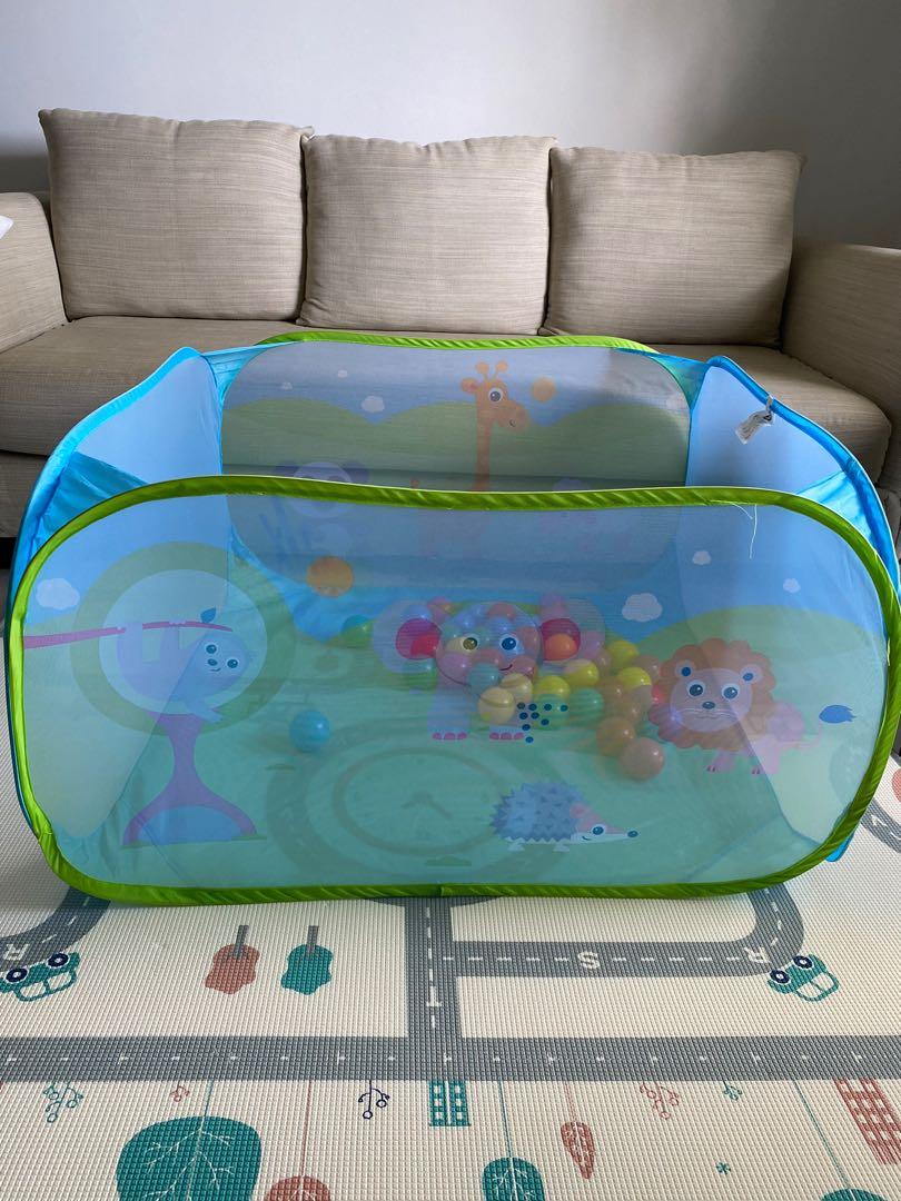 Ball pit set + balls, Hobbies & Toys, Toys & Games on Carousell