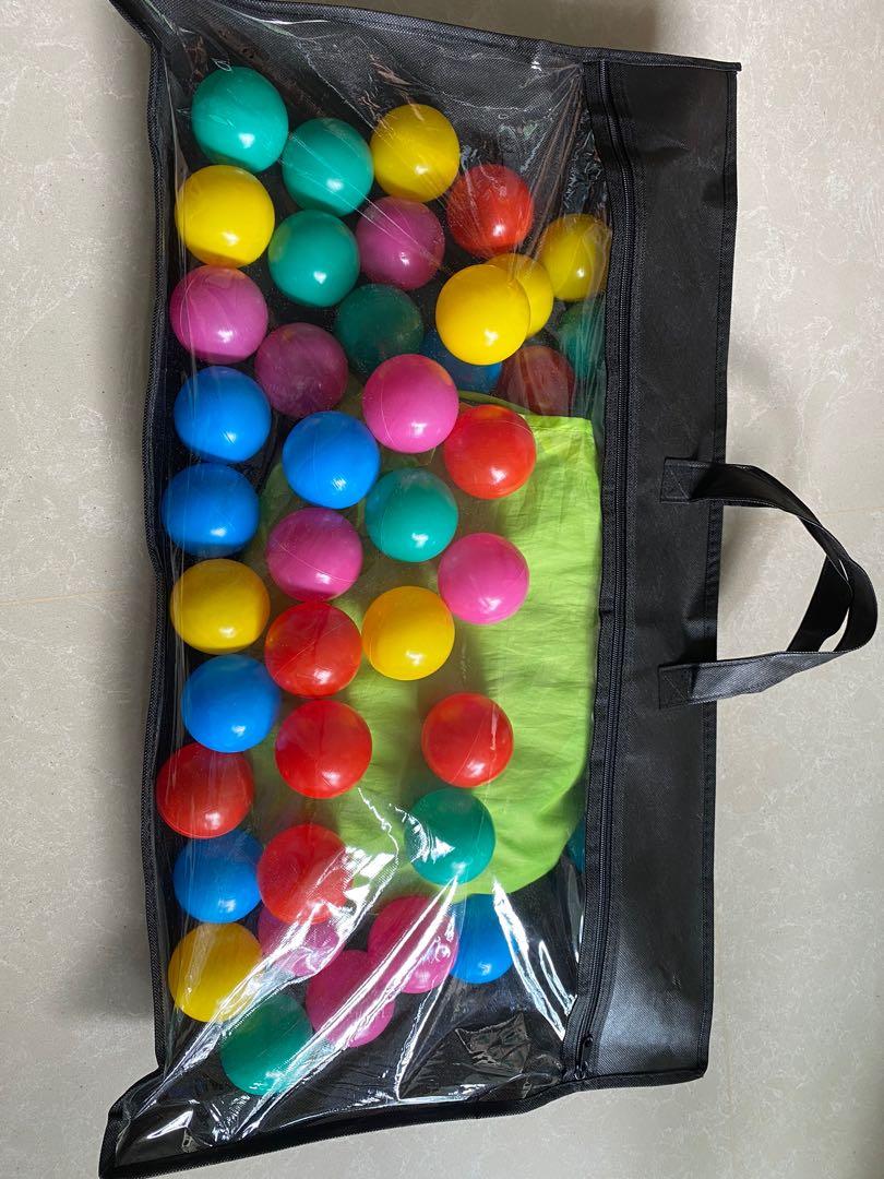 Ball pit set + balls, Hobbies & Toys, Toys & Games on Carousell