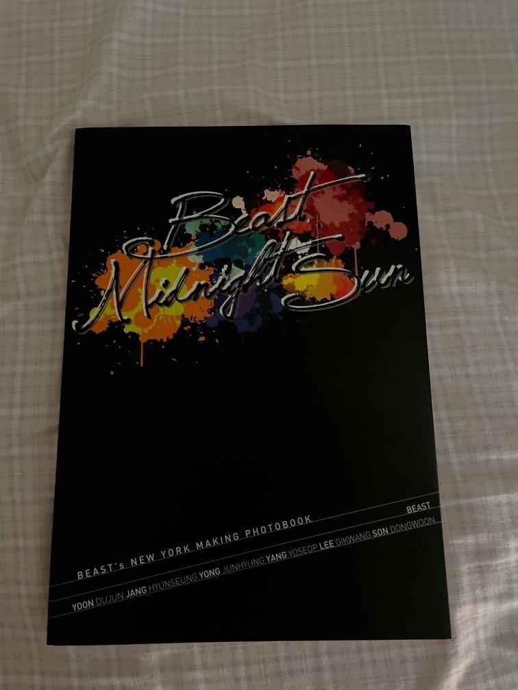BEAST Midnight Sun New York Making Photobook, 興趣及遊戲, 音樂、樂器 & 配件, 音樂與媒體 ...