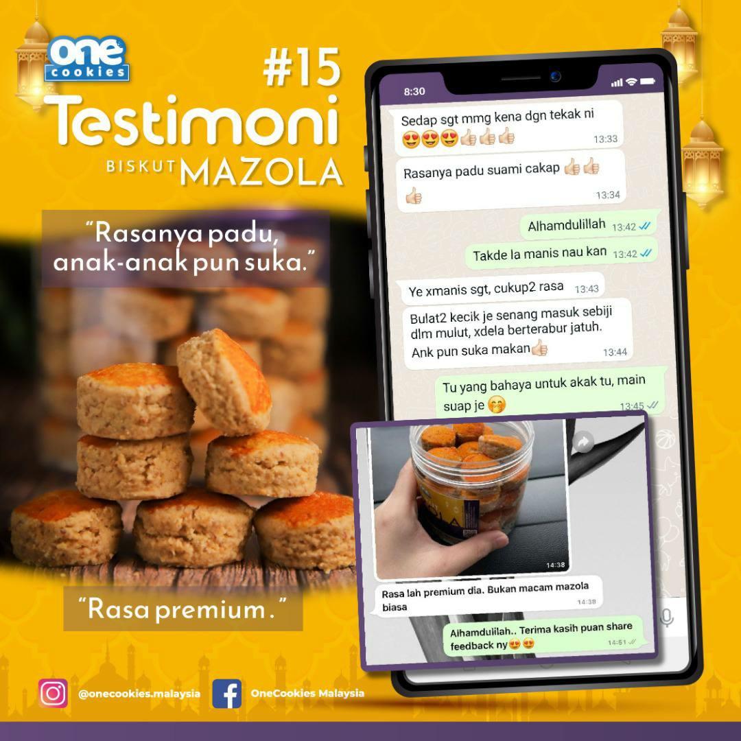 Biskut Mazola Kuih raya tradisional OneCookies Malaysia One Cookies ...