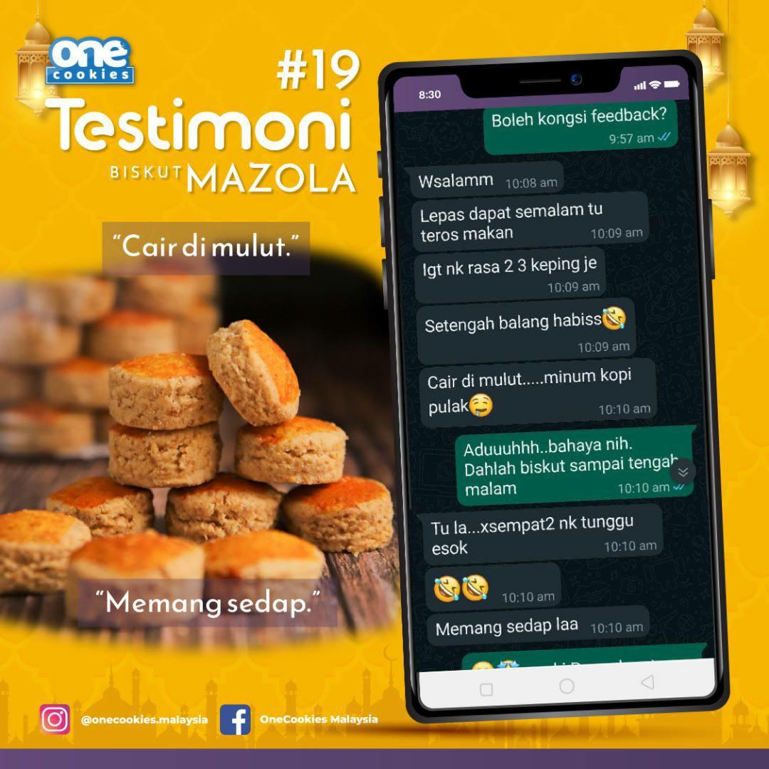 Biskut Mazola Kuih raya tradisional OneCookies Malaysia One Cookies ...