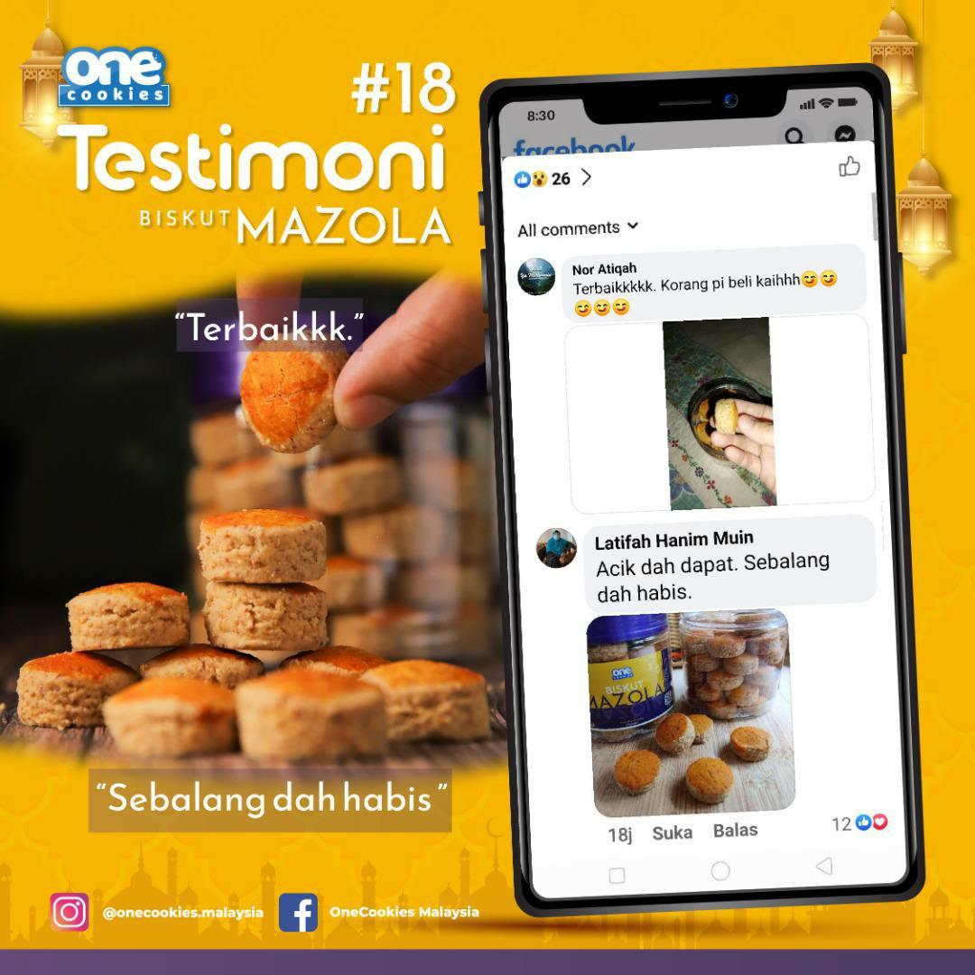 Biskut Mazola Kuih raya tradisional OneCookies Malaysia One Cookies ...
