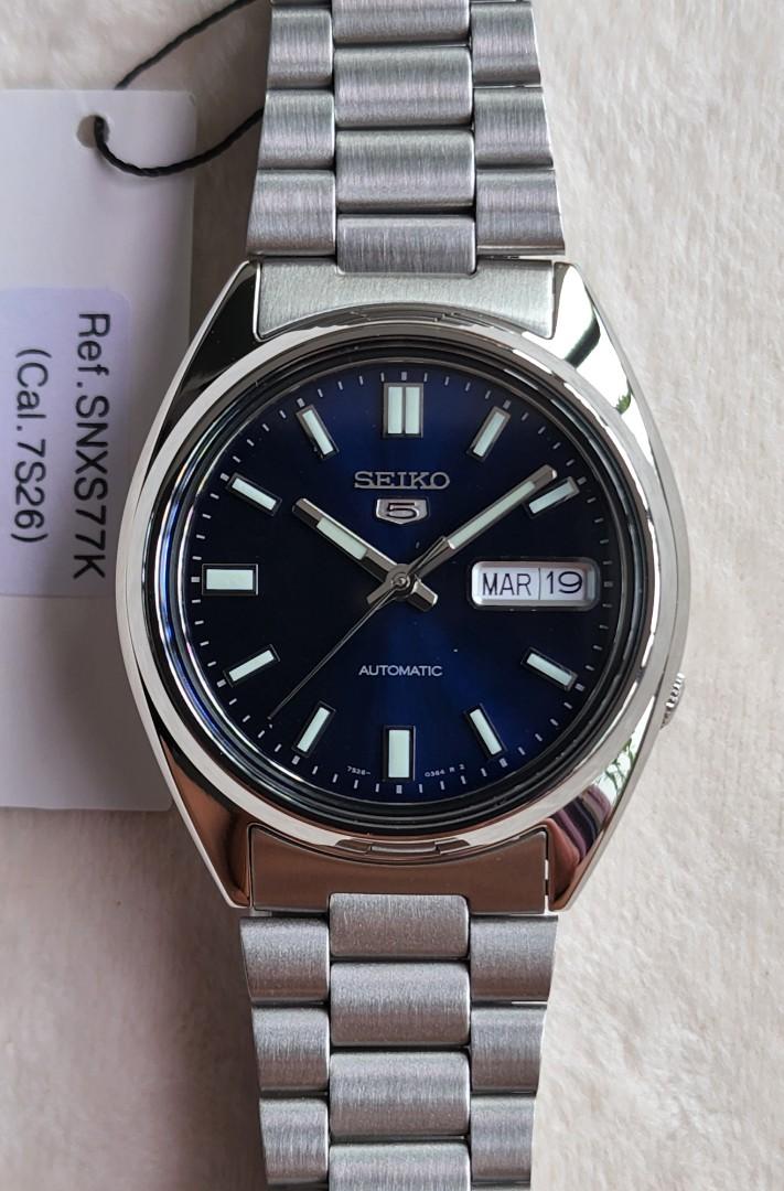Seiko 5 SNXS77, Men's Fashion, Watches & Accessories, Watches on Carousell