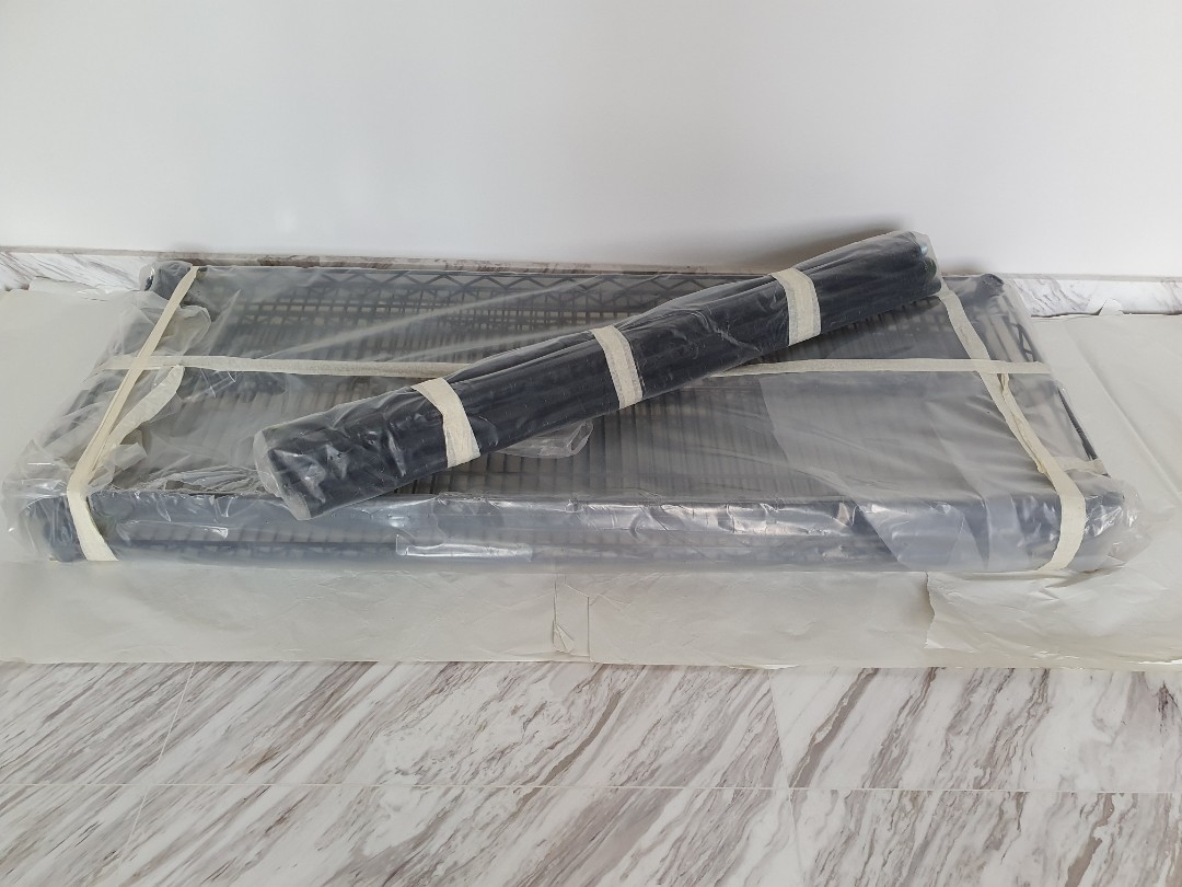 Bolt-less Shelf System (3 Tier - Black), Furniture & Home Living ...