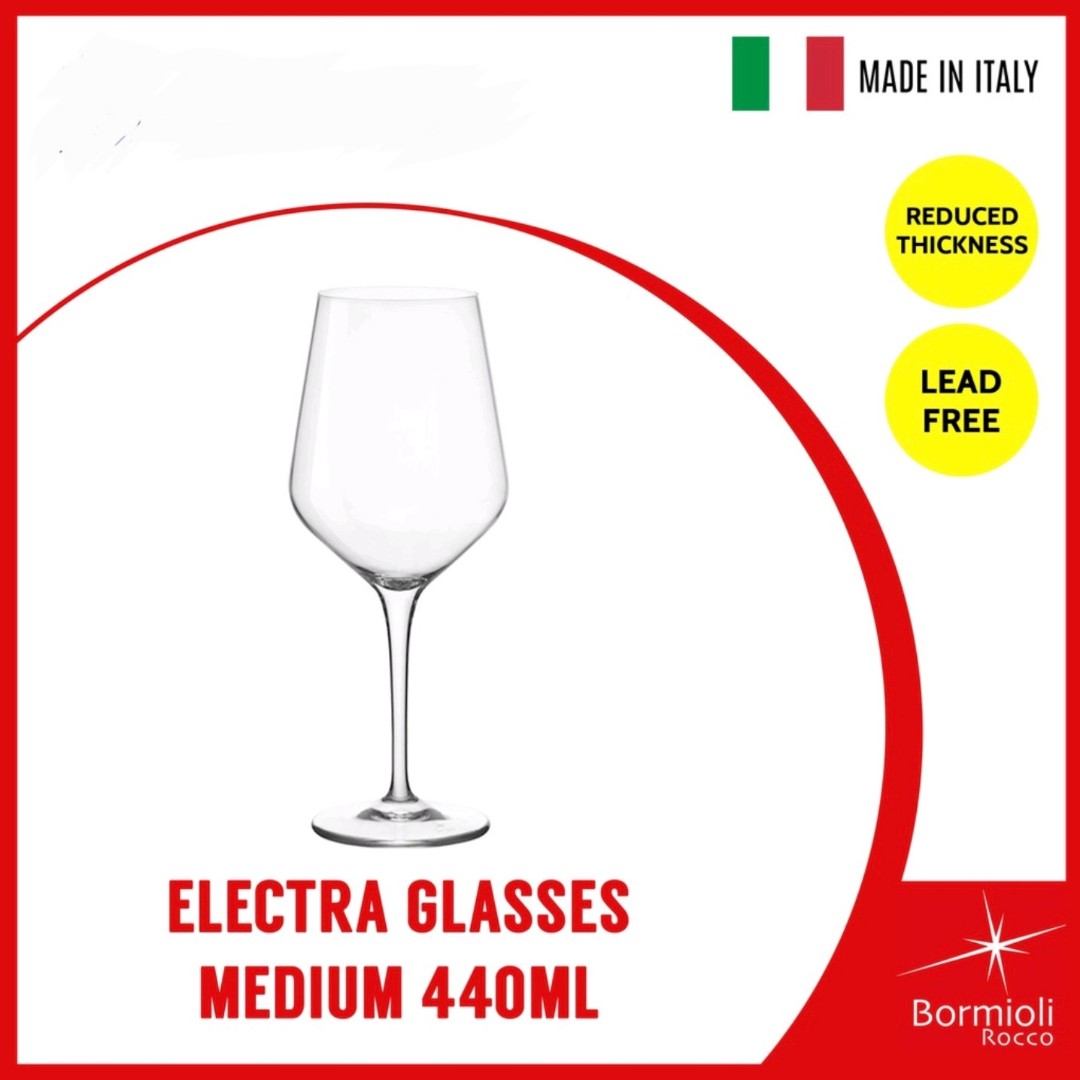 Bormioli Rocco Electra Cal 44cl, Furniture & Home Living, Kitchenware ...