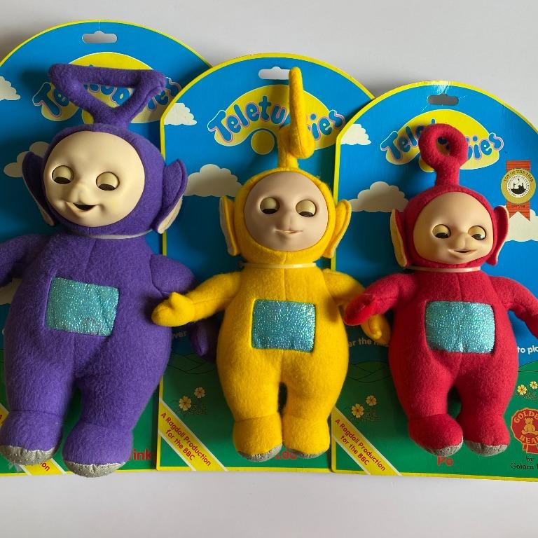 (SOLD)[BRAND NEW] TELETUBBIES / TELETUBBY GOLDEN BEAR OFFICIAL RAGDOLL ...