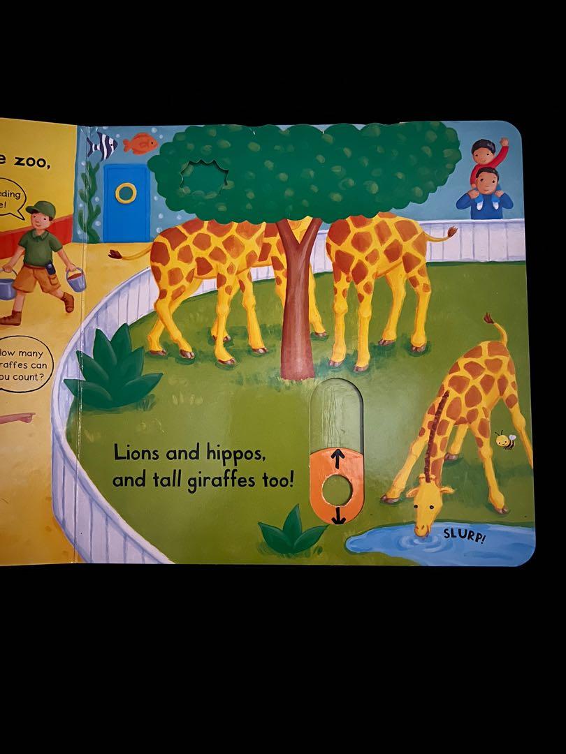 Kids story book - Busy Zoo, 興趣及遊戲, 書本 & 文具, 小說 & 故事書 - Carousell