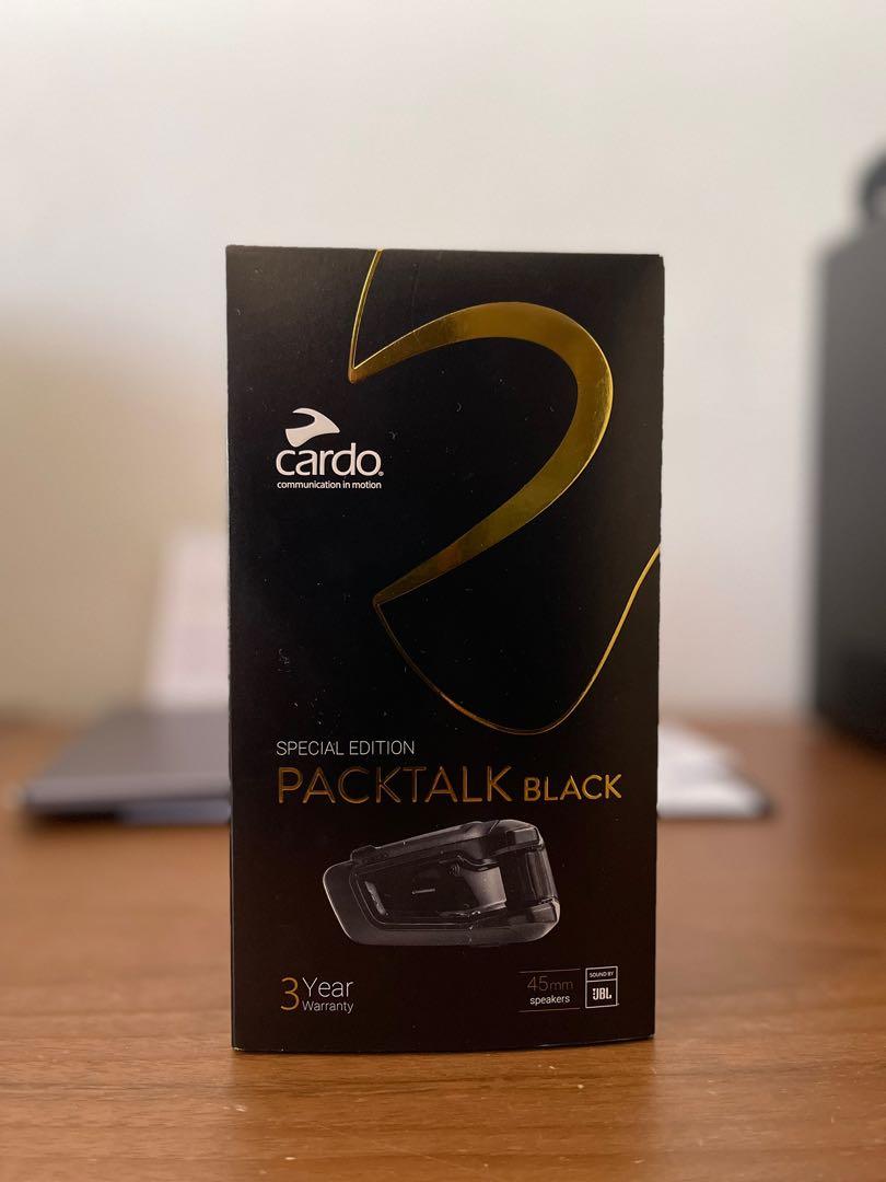 Cardo PACKTALK black Special Edition, Auto Accessories on Carousell