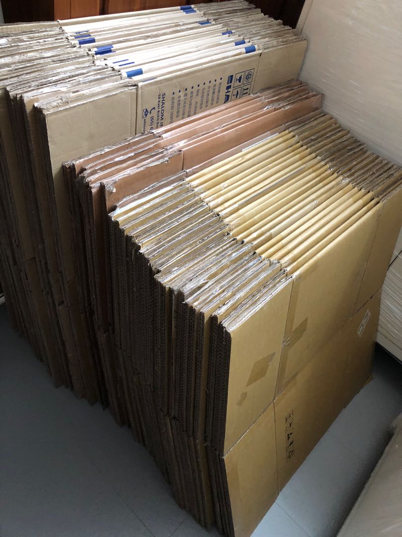 Cartons for home moving, Furniture & Home Living, Home Improvement ...