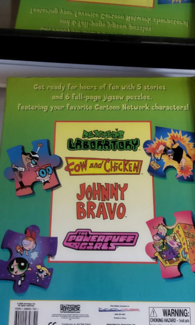 Cartoon. Network Johnny Puzzle Storybook, Hobbies & Toys, Books ...