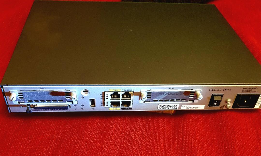 Cisco 1800 Series, Integrated Services Routers, Networking Equipment, Computers & Tech, Parts ...