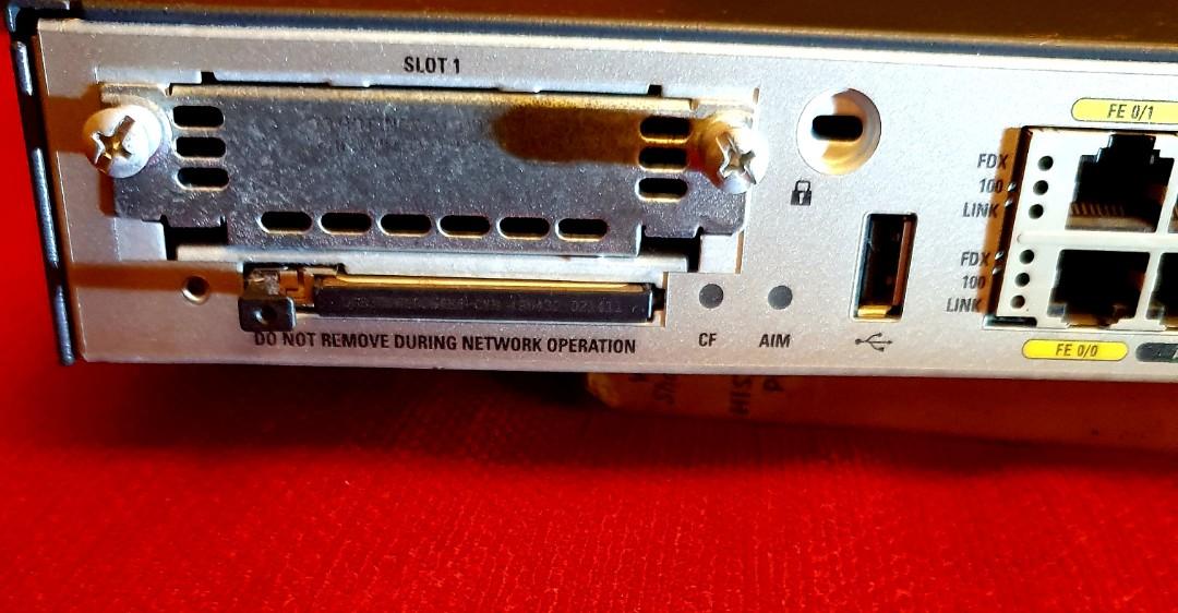 Cisco 1800 Series, Integrated Services Routers, Networking Equipment, Computers & Tech, Parts ...