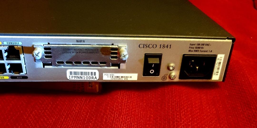Cisco 1800 Series, Integrated Services Routers, Networking Equipment, Computers & Tech, Parts ...