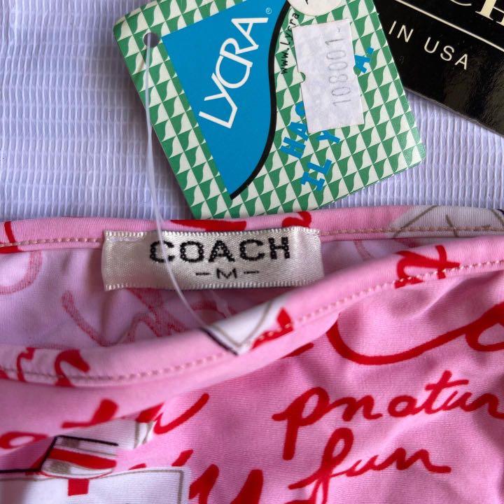 Coach 2-pc Swimsuit, Women's Fashion, Swimwear, Bikinis & Swimsuits on ...