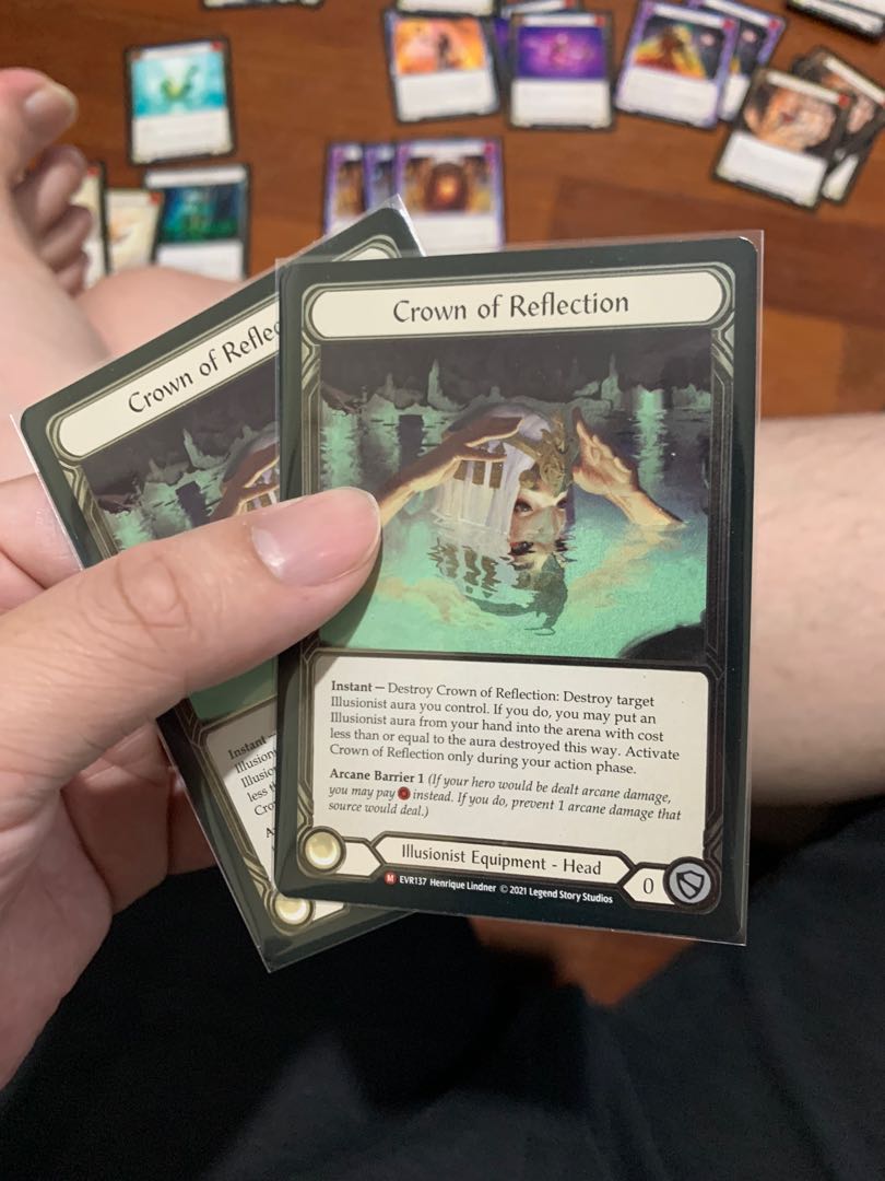Crown of Reflection CF Flesh and Blood, Hobbies & Toys, Toys & Games on ...
