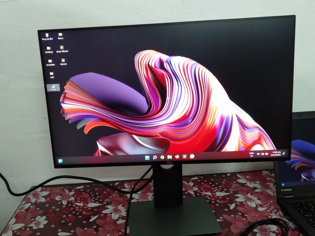 Dell Ultrasharp 24 Infinity Edge Monitor, Computers & Tech, Parts ...