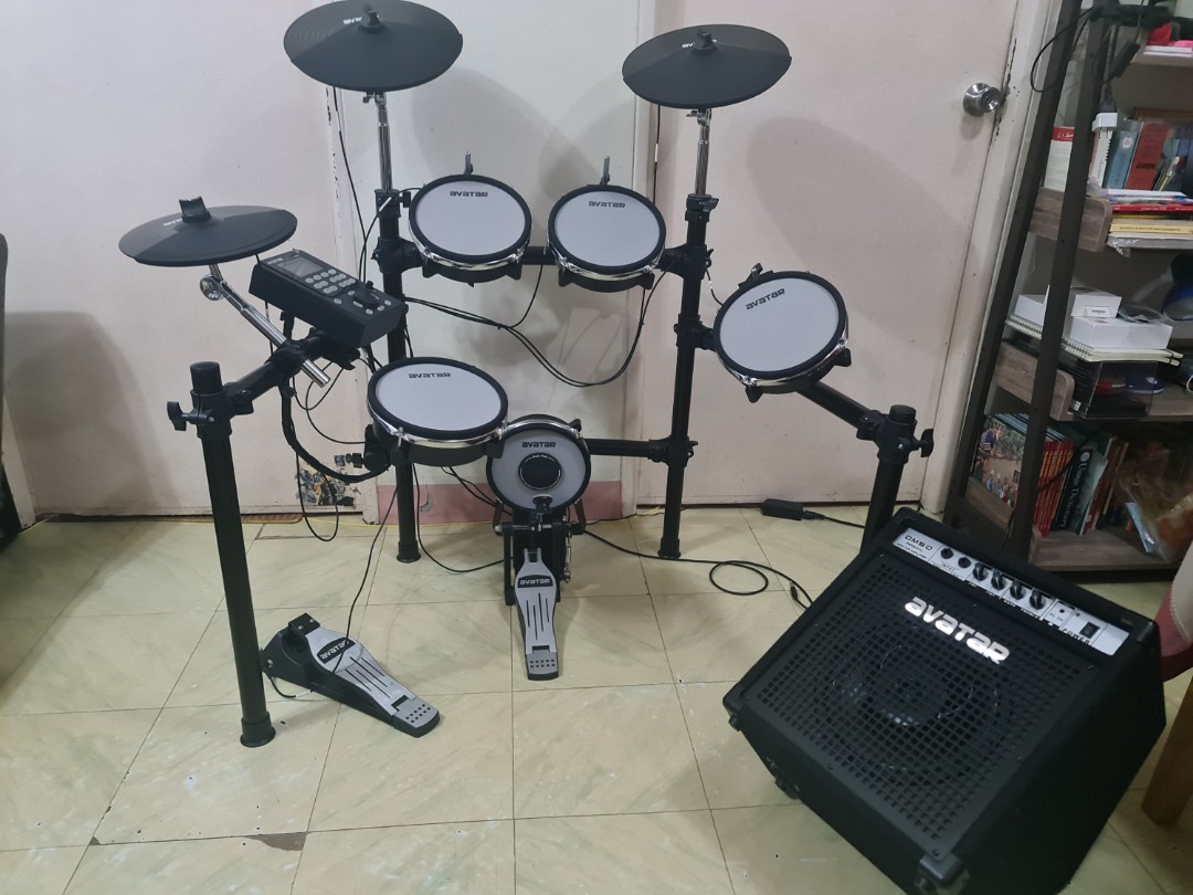 Electronic Drum Set Avatar SD201-1, Hobbies & Toys, Music & Media ...